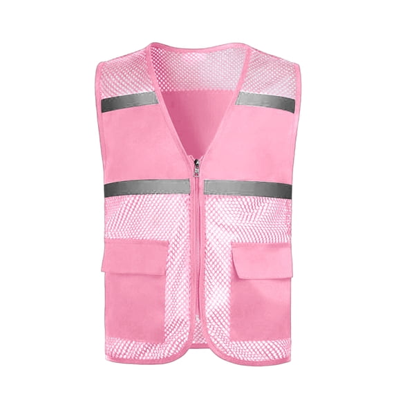Kid's Safety Vest High Visibility Reflective Traffic Boys Girls Vest Hi ...
