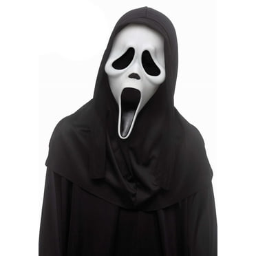 Fun World - Scream Halloween Scary Rhinestone Ghost Face Mask with ...