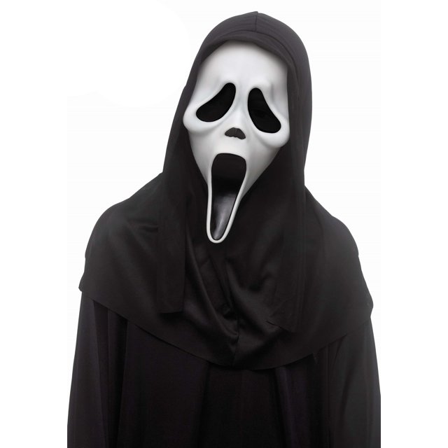 Kid's Scream Ghost Face Costume Mask - Walmart Business Supplies