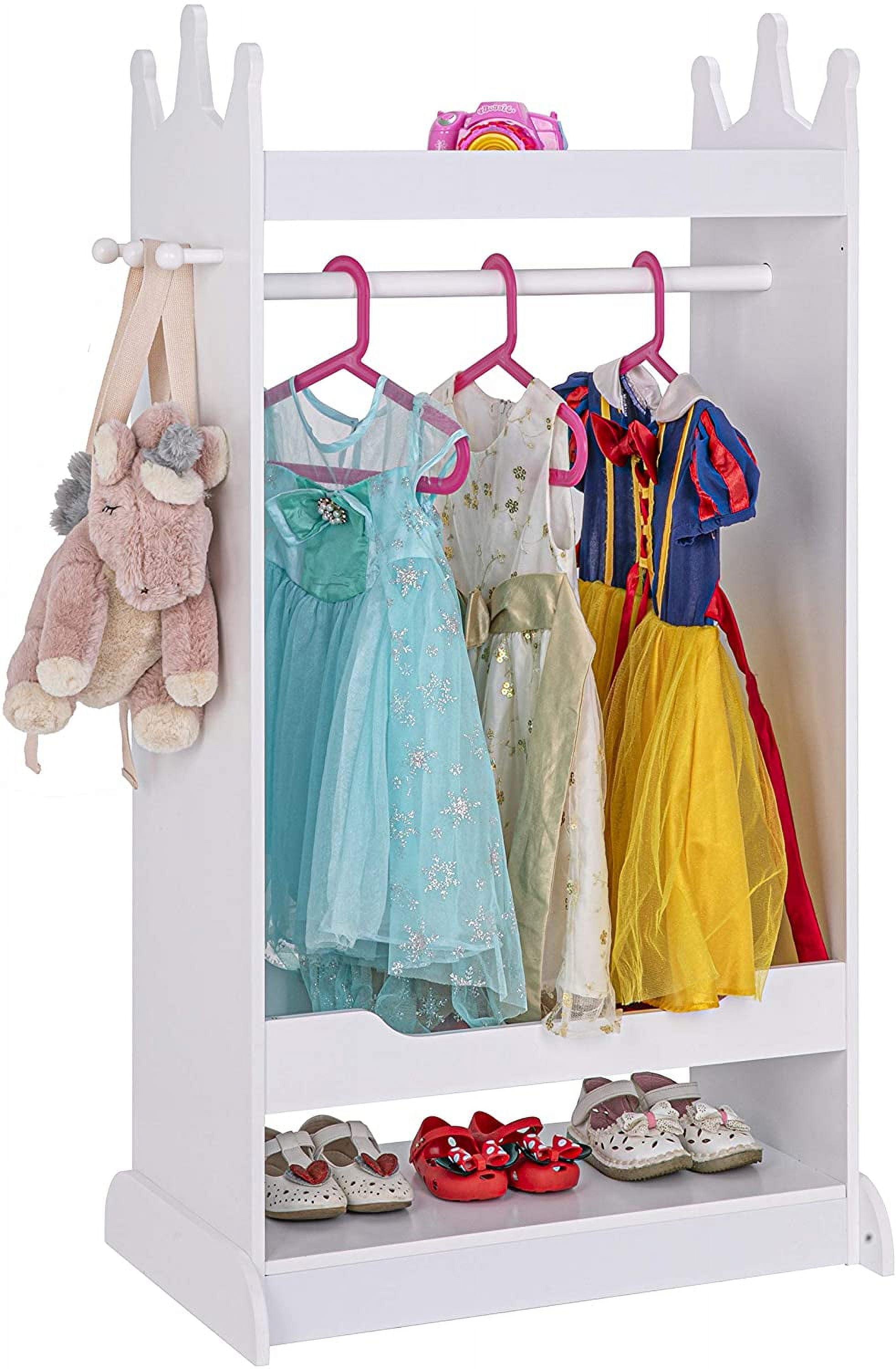 Kid’s See and Store Dress-up Center, Costume Closet for Kids, Open ...