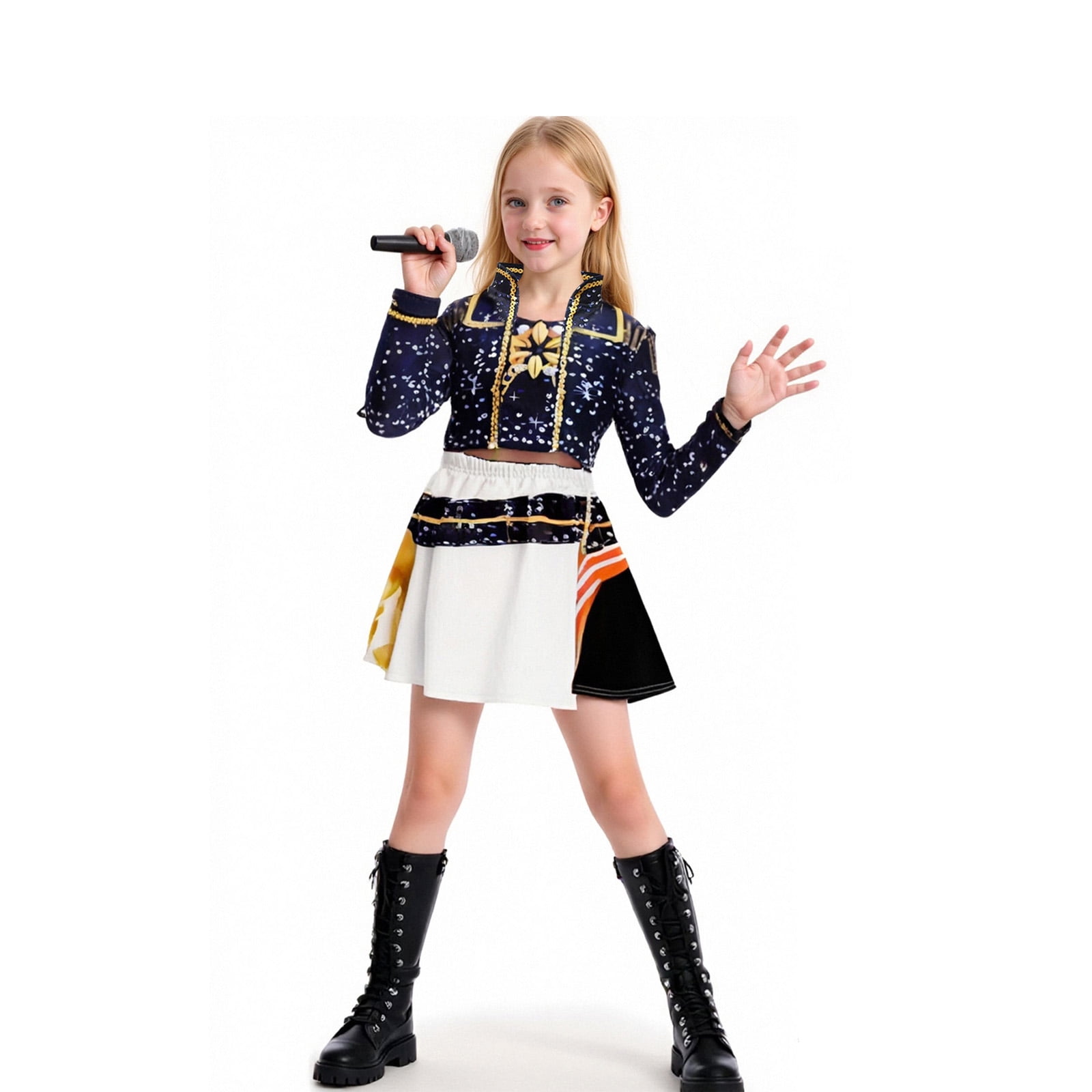 Kid's Singers Loose Clothes Celebrate Birthday Casual 2025 Outfit ...