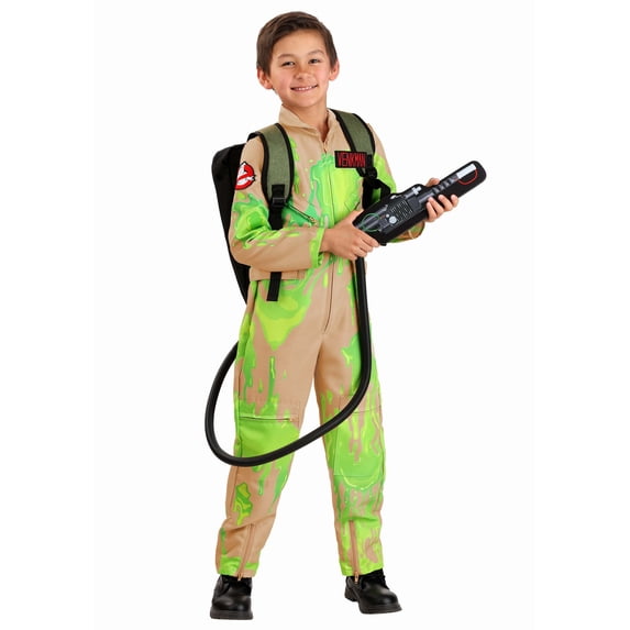 Kid's Slime-Covered Ghostbusters Costume - Walmart.com