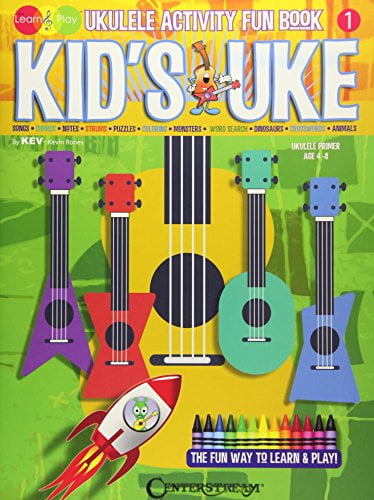 Pre-Owned Kid's Uke - Ukulele Activity Fun Book: Kev'S Learn & Play ...