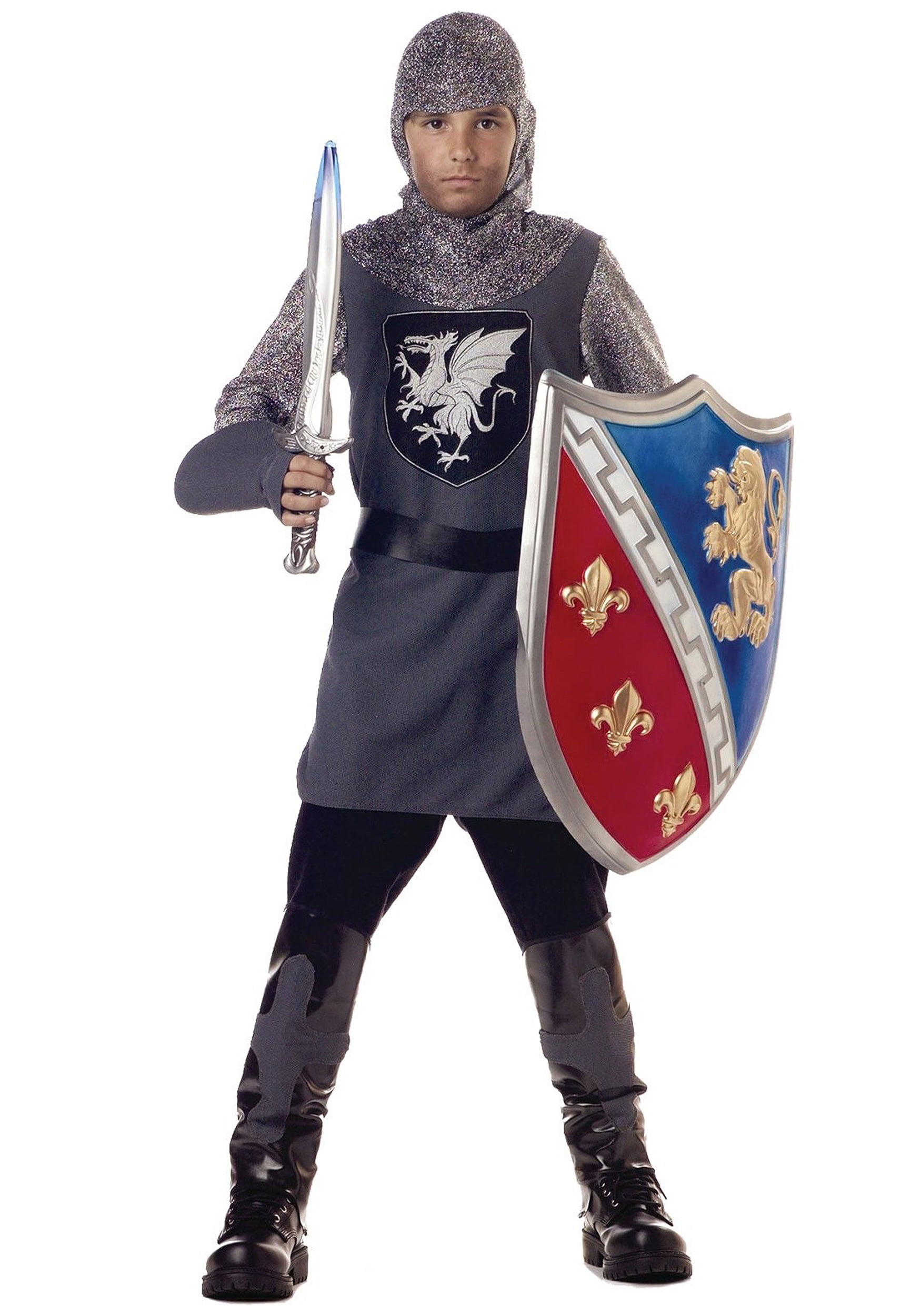 Kid's Valiant Knight Costume - Walmart.com