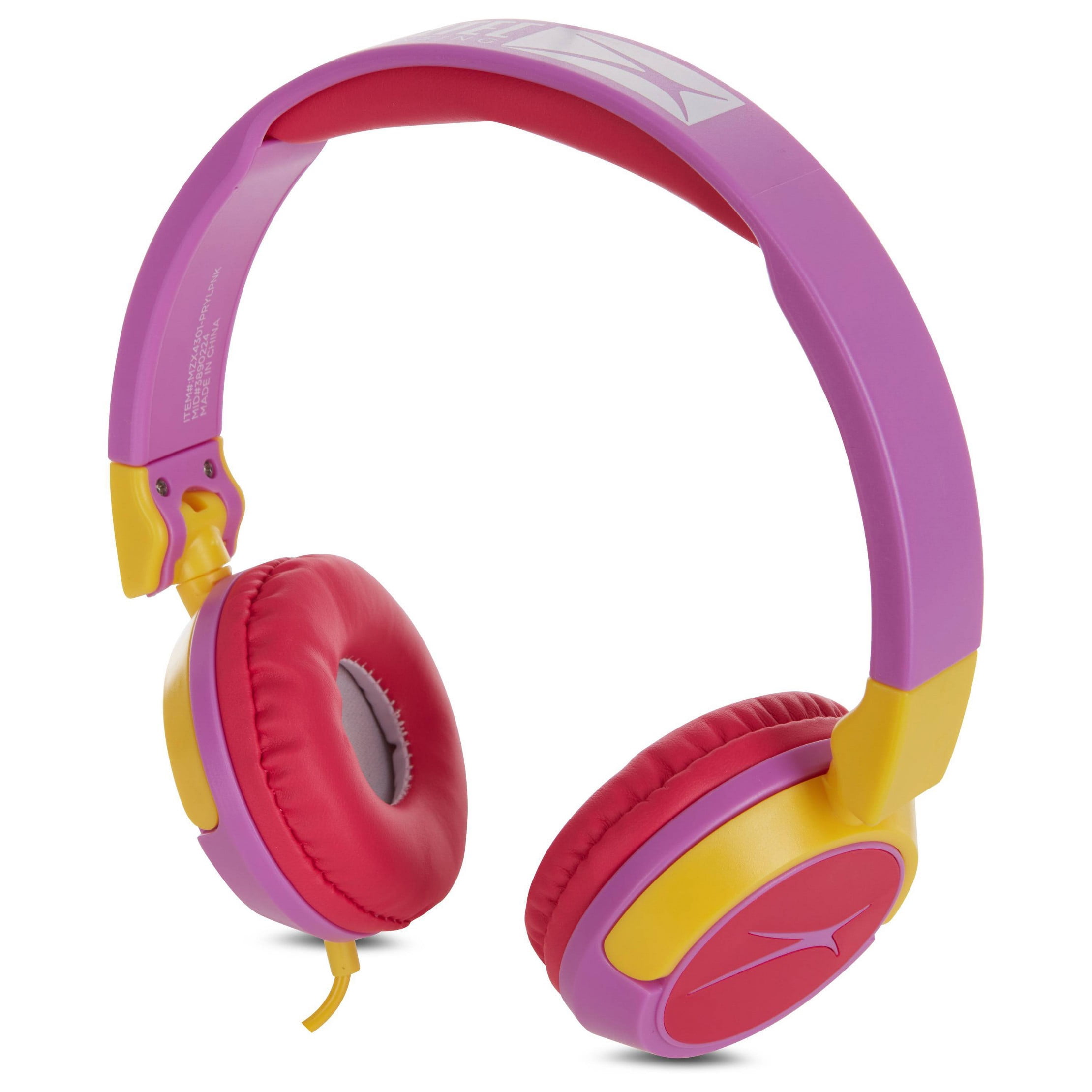 Kid's Wired Over-Ear Headphones - Purple/Pink - Walmart.com