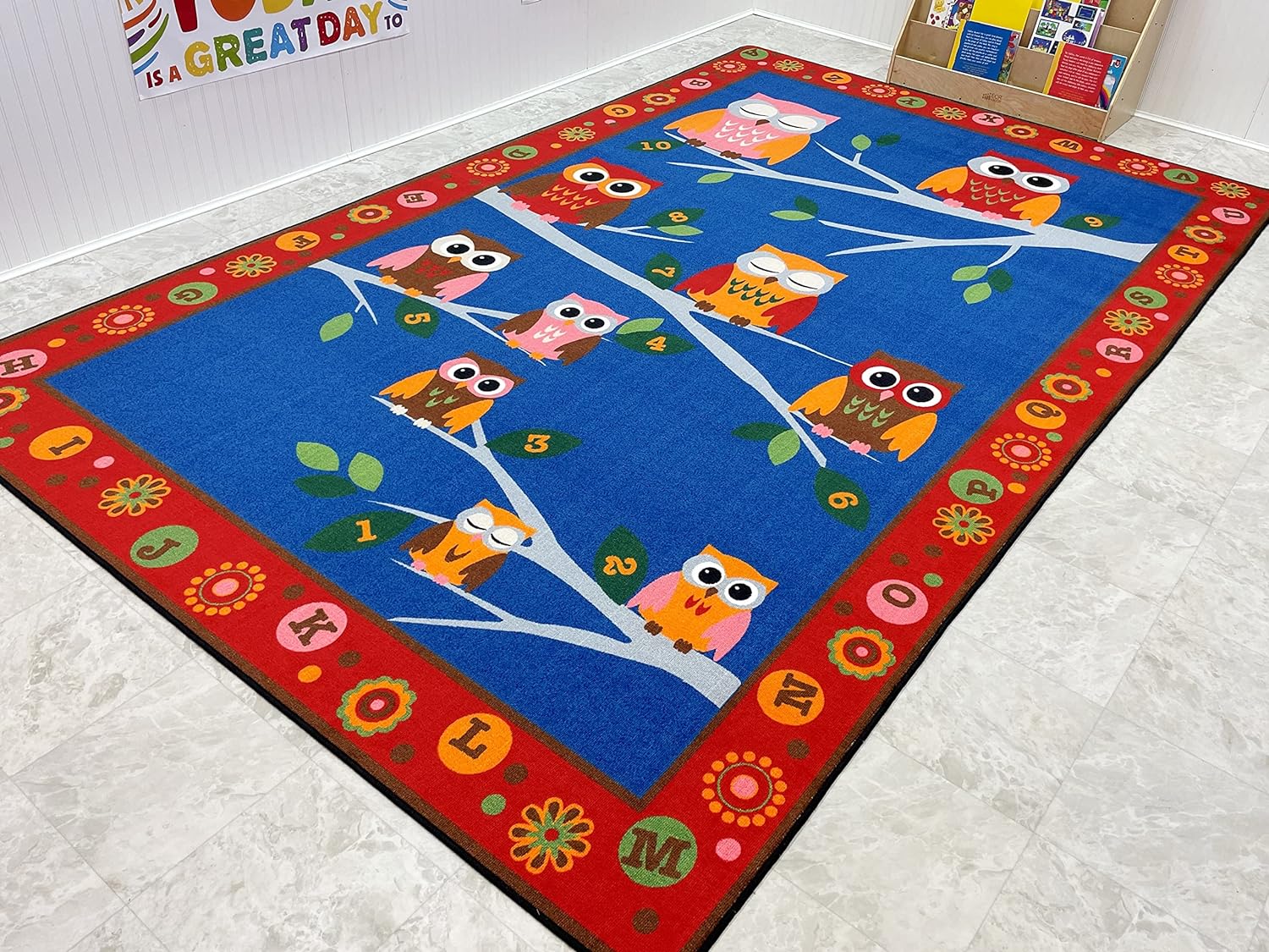 Orian Handprints Fun Kids' Area Rug - Walmart.com