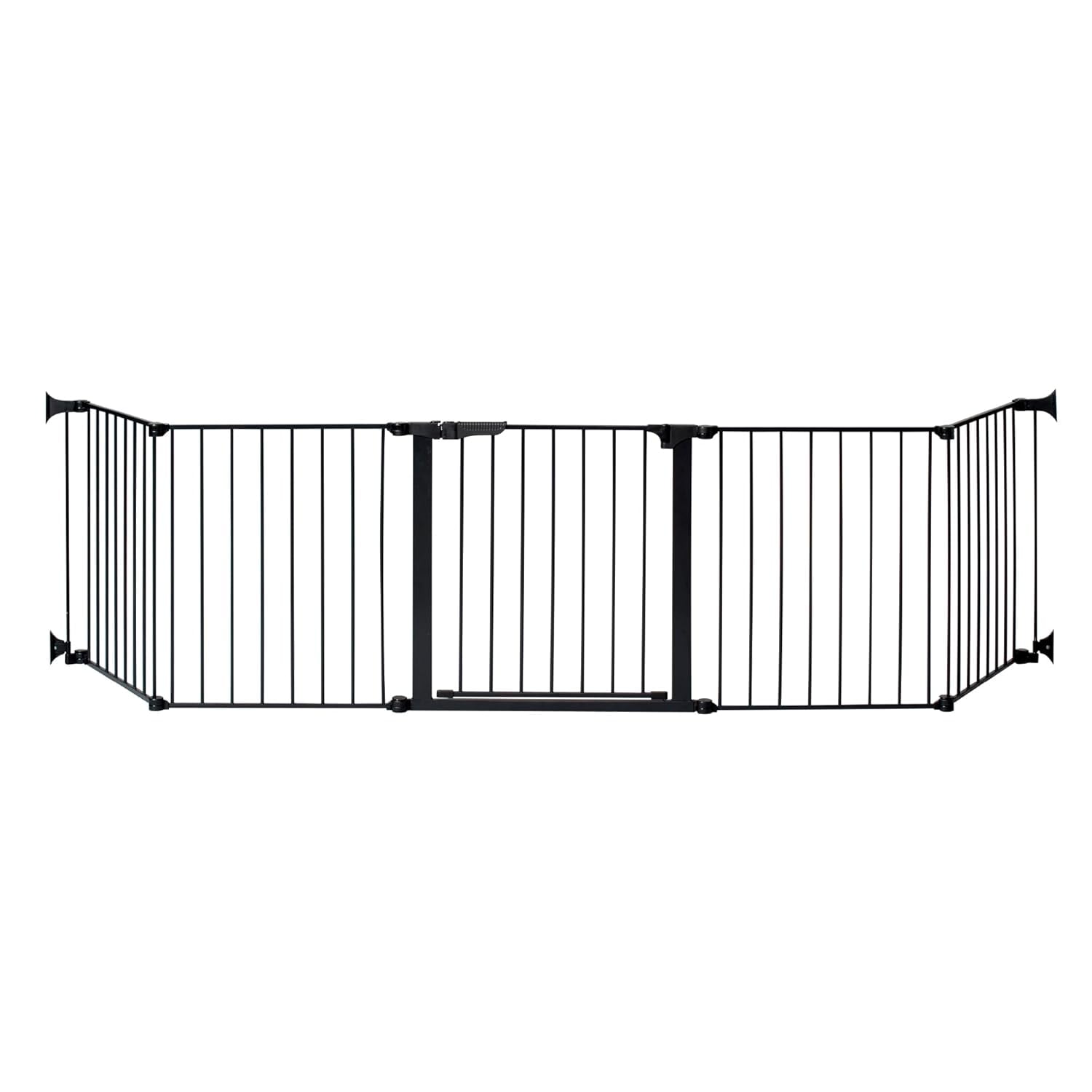 KidCo Custom Fit Auto Close HearthGate Baby or Fireplace Gate for Child ...