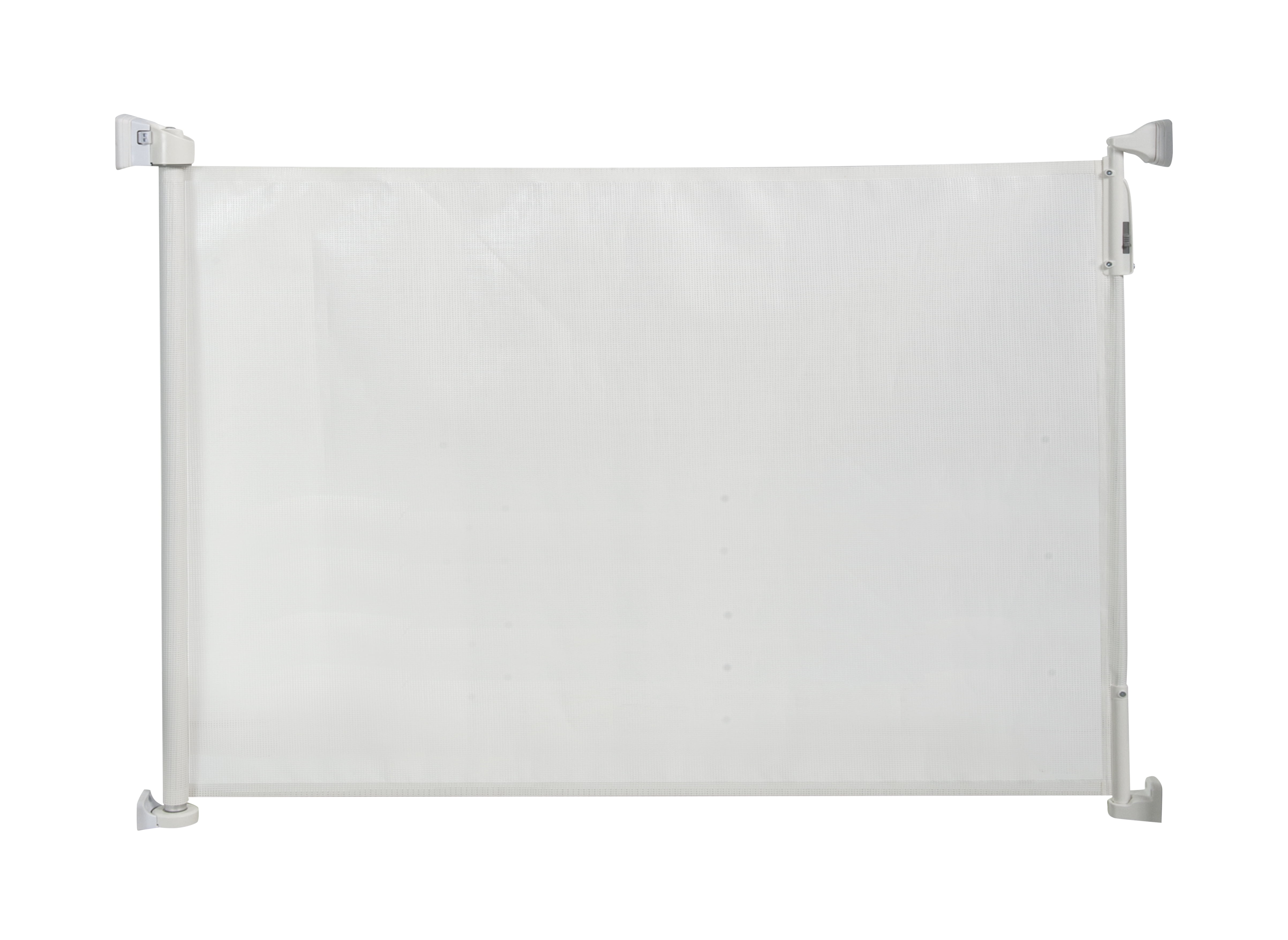 KidCo Retractable Child Safeway Mesh Quick Release Gate, White ...