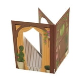 KidKraft On-the-Go Collapsible Storybook, Play Rooms for Dolls ...