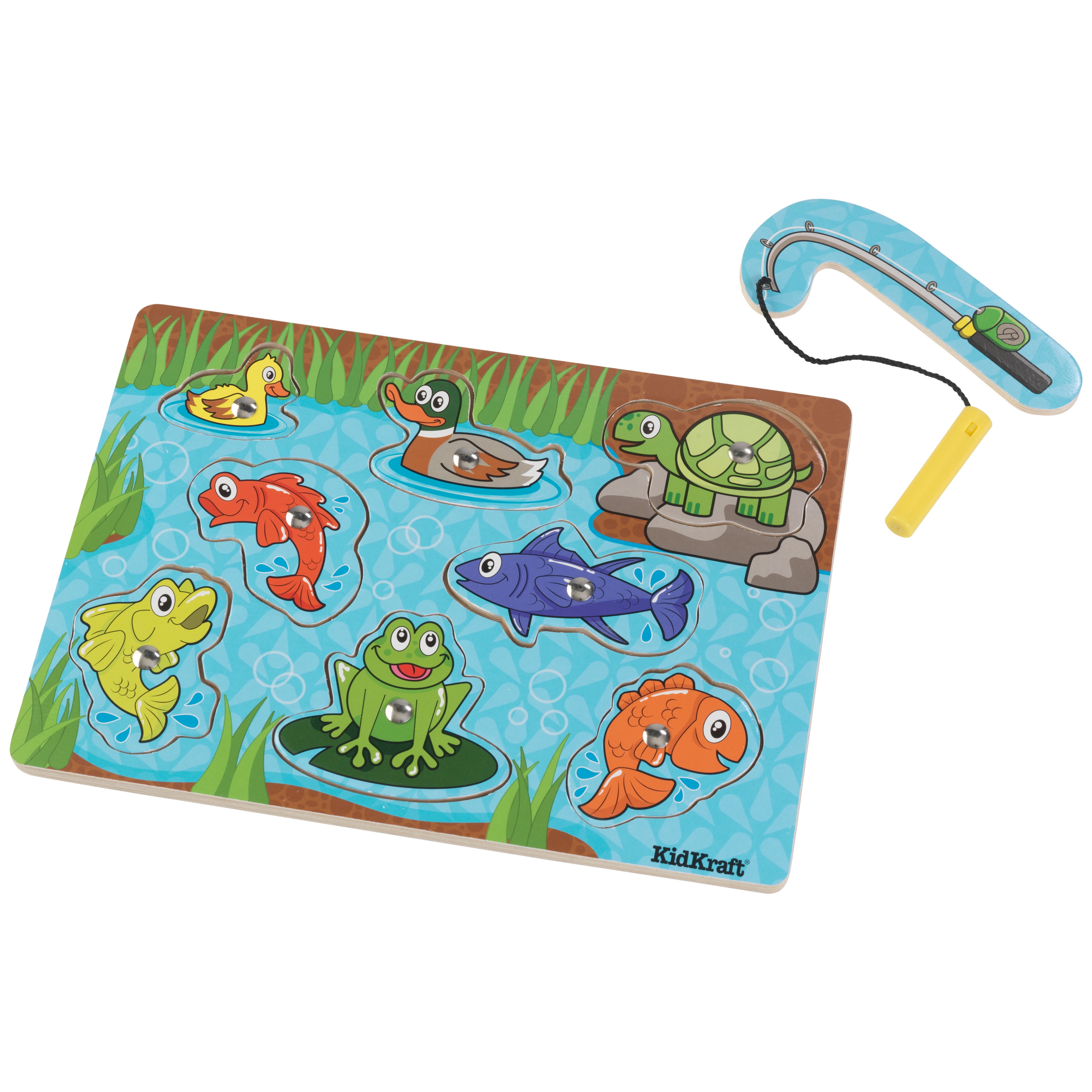 KidKraft Pond Magnetic Wooden Puzzle - Walmart.com