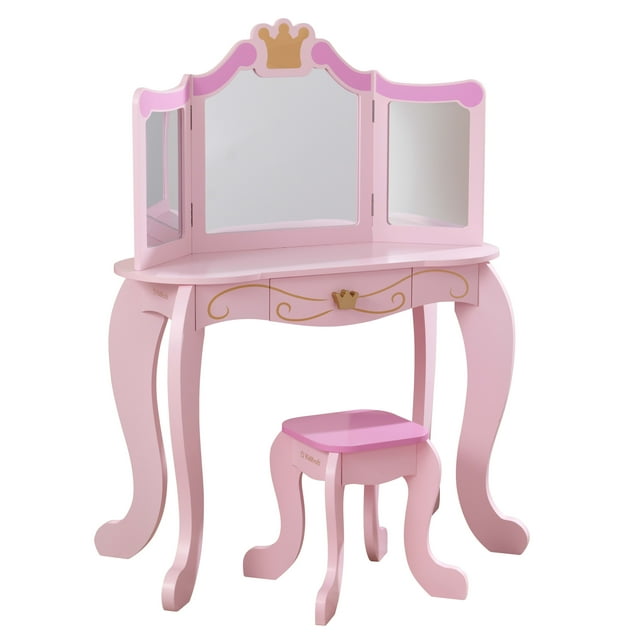KidKraft Princess Vanity & Stool - Walmart.com