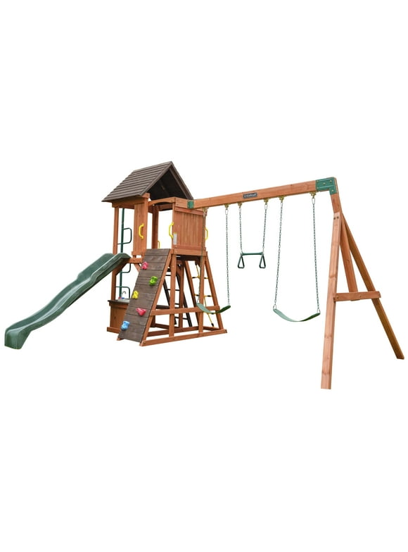 Wooden Swing Sets in Swing Sets - Walmart.com