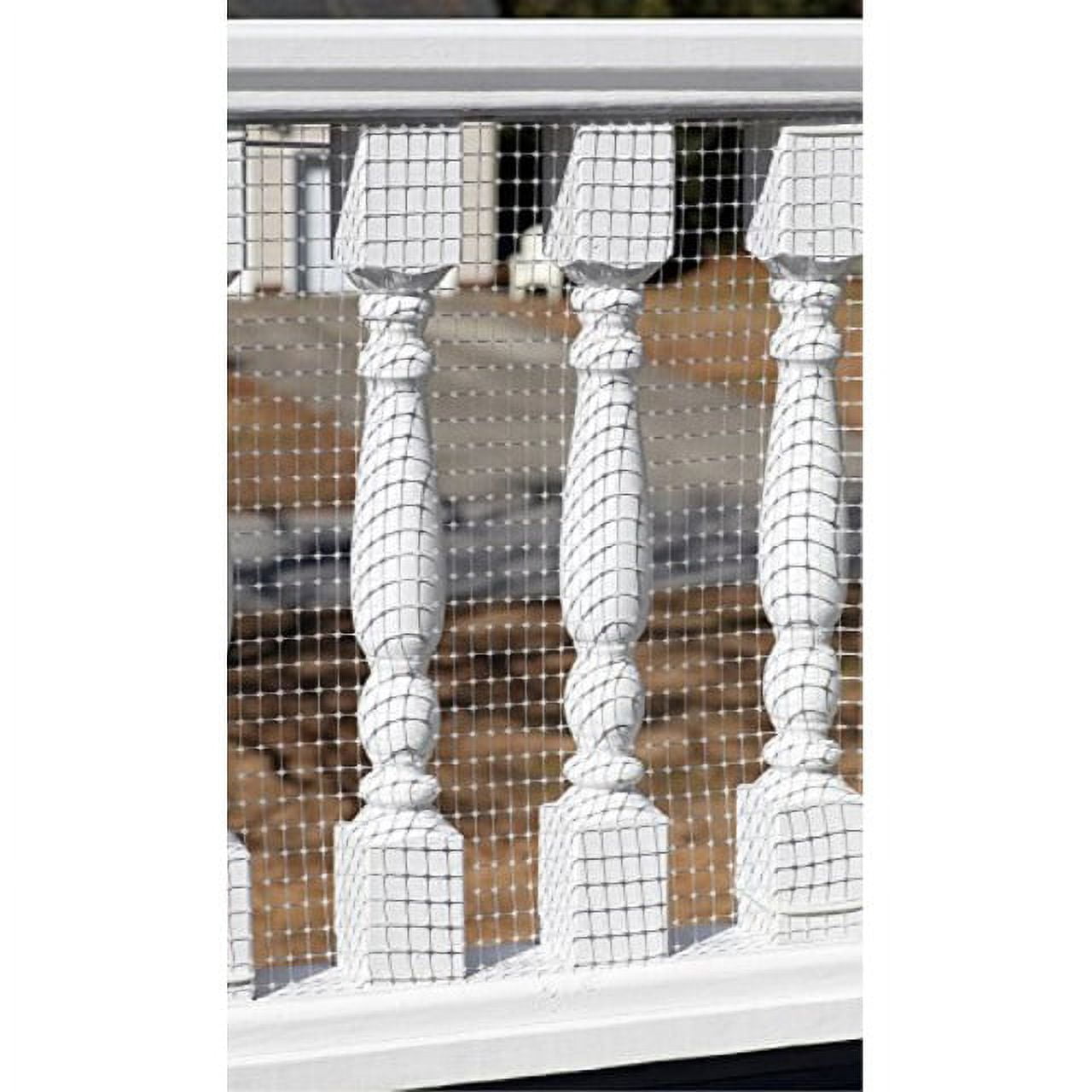 KidKusion 30 feet Deck Guard, Clear, Made in USA, Outdoor Safety ...