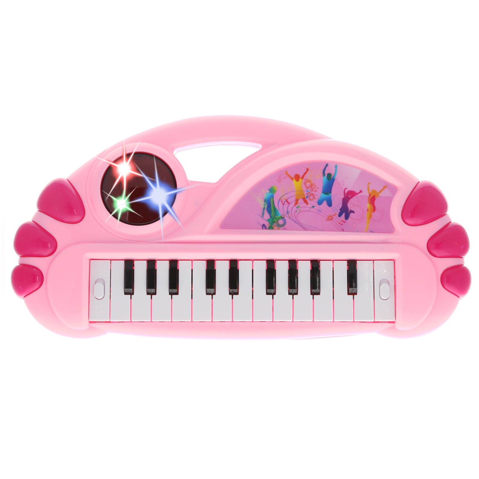 KidPlay Electric Keyboard Musical Piano for Girls Music Instrument Play ...