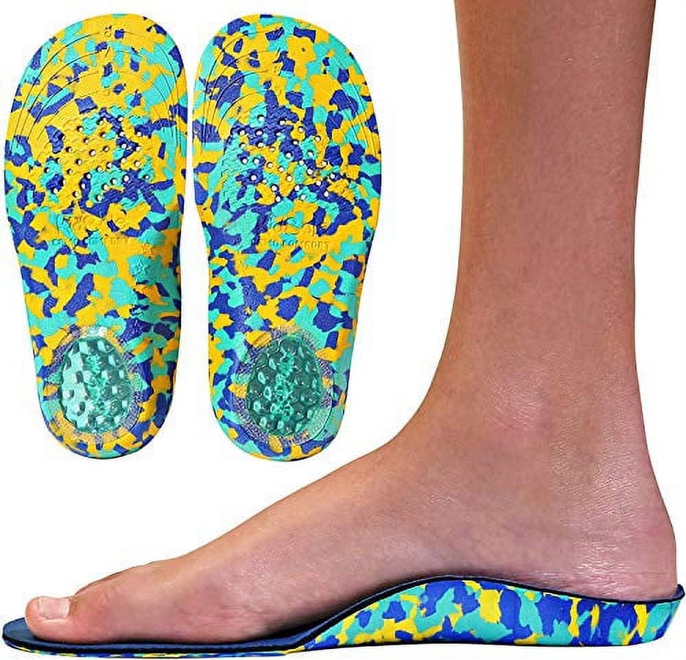 KidSole Camo Comfort - Moderate Arch Support Insole for Active Children ...
