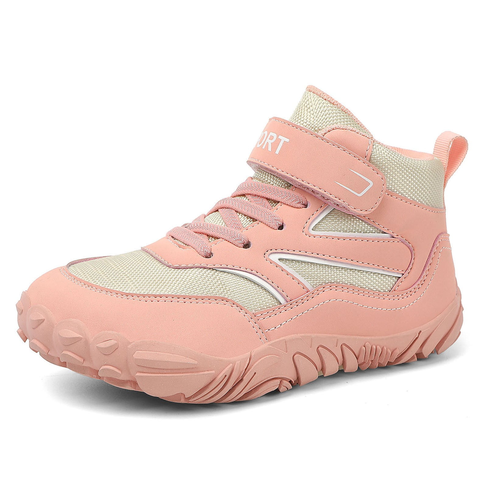 Kidagic Boys Girls Hiking Boots Kids Anti Collision Barefoot Shoes Non ...