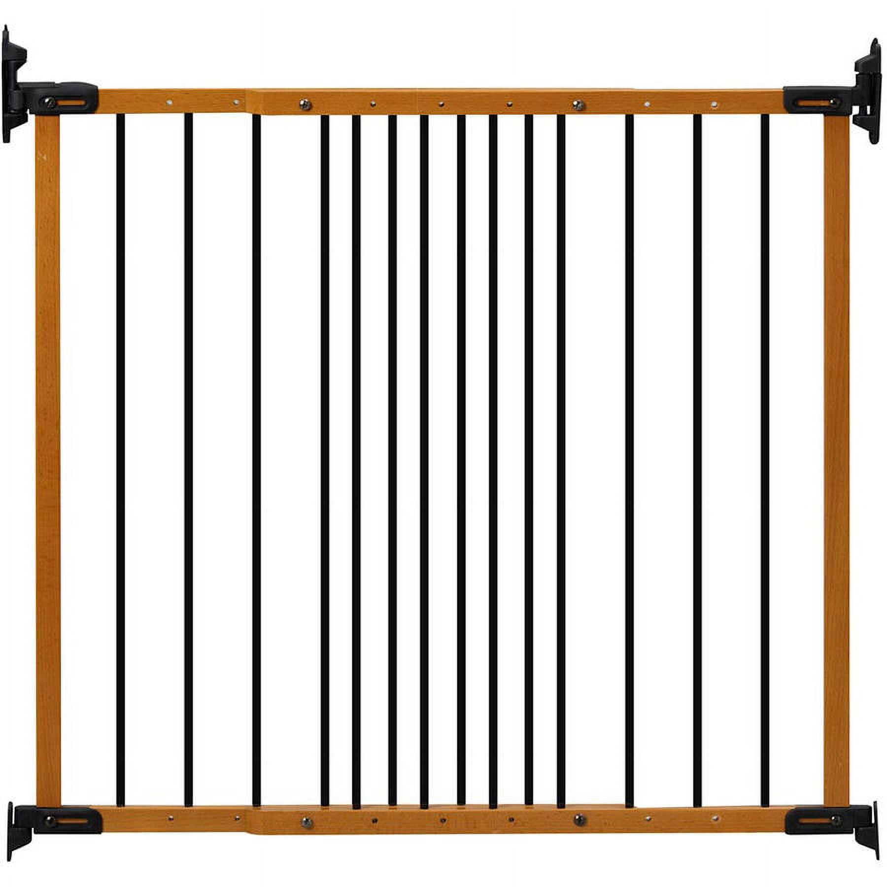 Kidco Safeway Gate Designer Angle Mount - Oak - Walmart.com