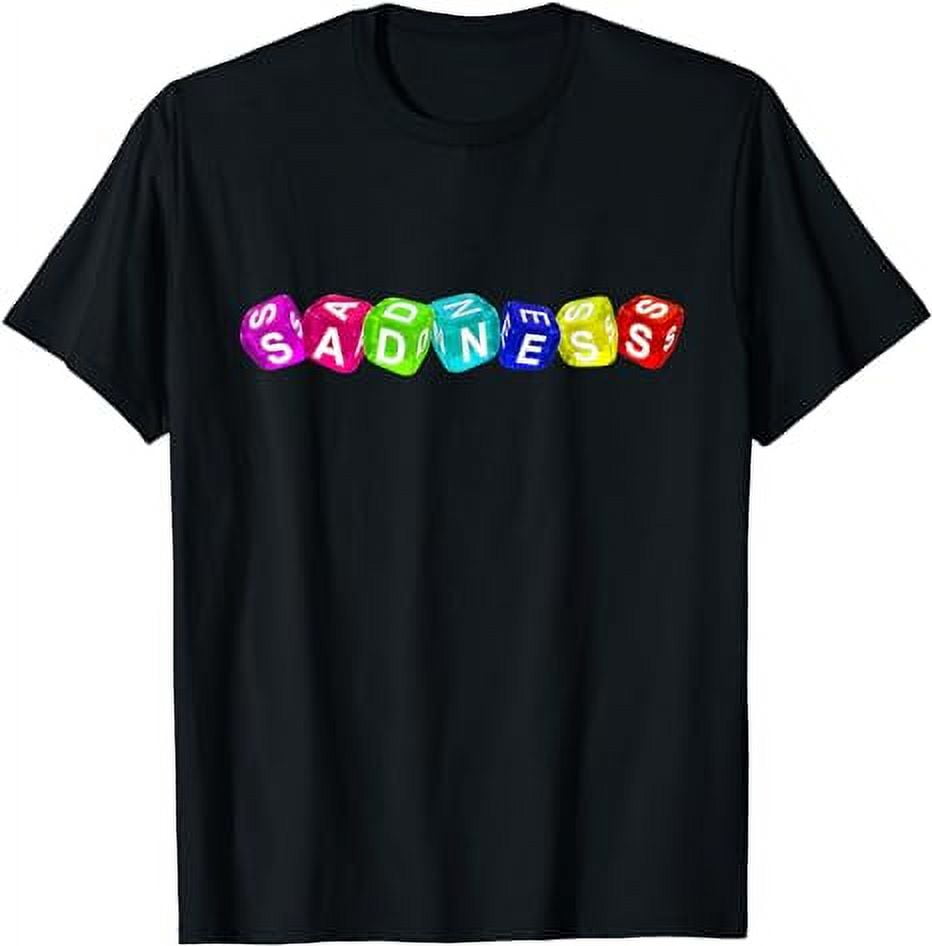 Kidcore Aesthetic Sadness Dices T-Shirt - Walmart.com