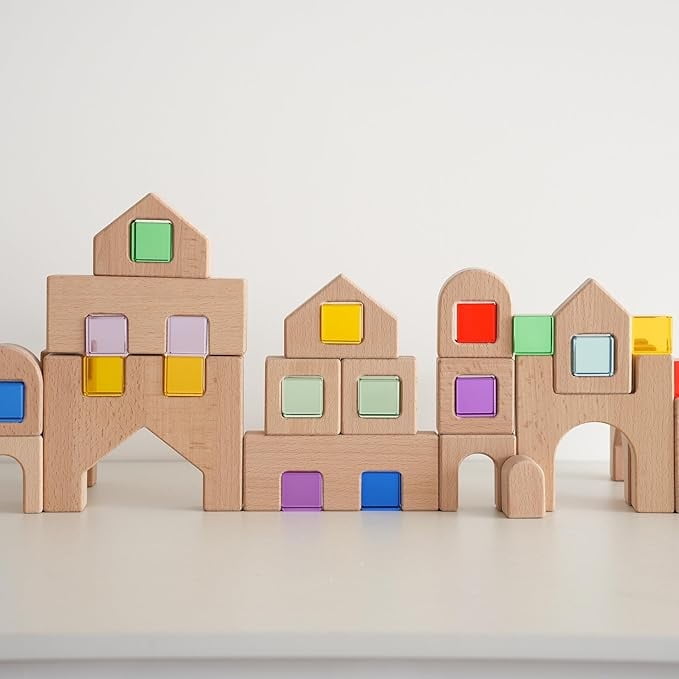 Kidcube Toy Construction Blocks - Colorful Building Block Sets for ...