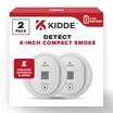 Kidde Battery-Operated Photoelectric Smoke Detector Alarm, 4-inch ...