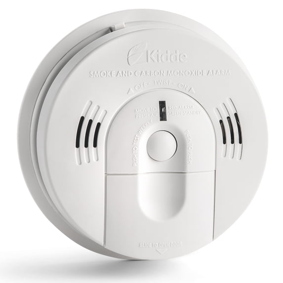 Kidde Battery-Powered Smoke & CO Detector, LED Light, Voice Alert ...
