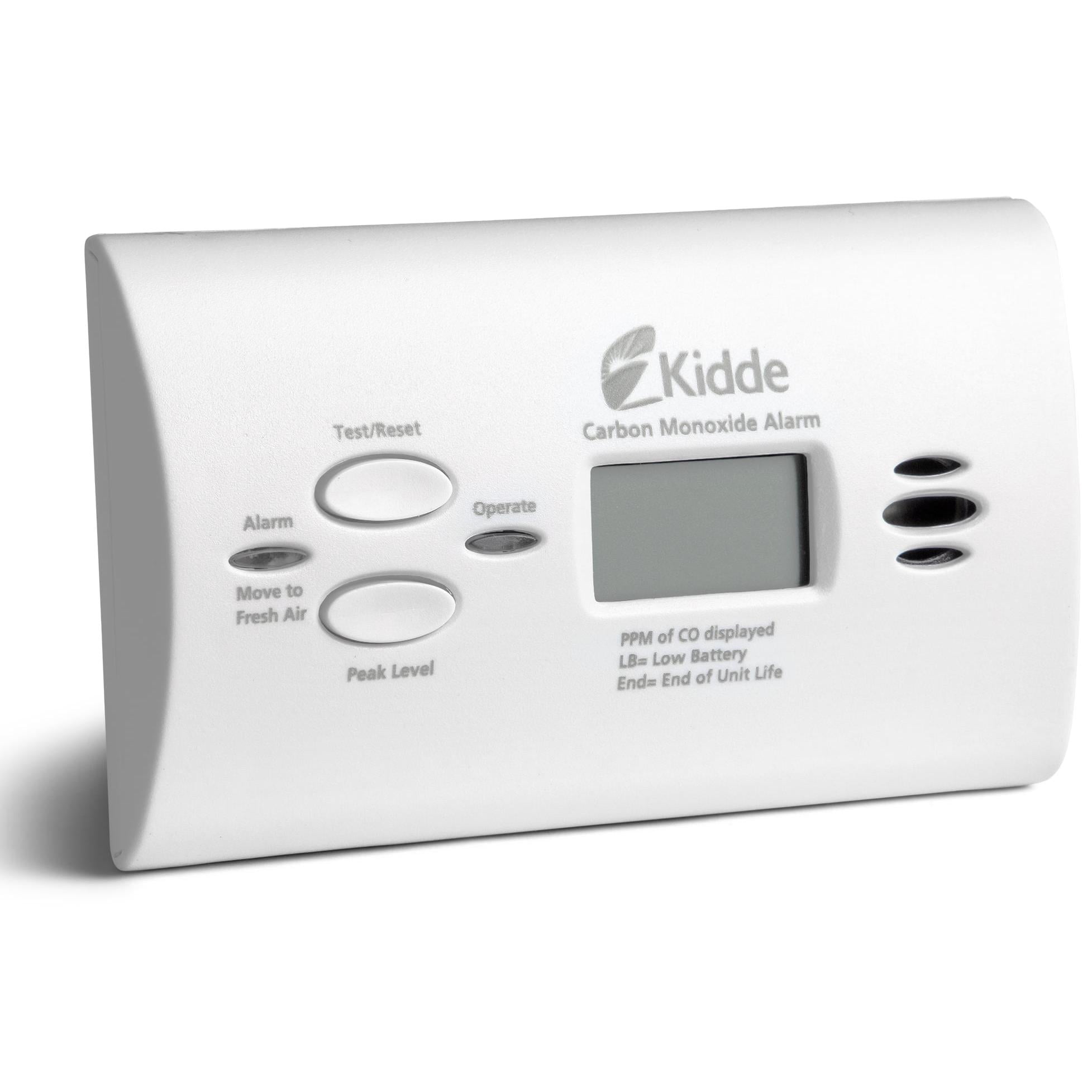 Kidde Nighthawk Battery Powered CO Alarm, Digital Display, Carbon ...