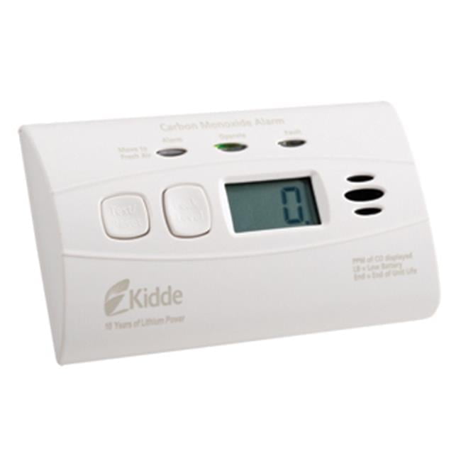 EFI 5000.702 C3010-D, Kidde Sealed Lithium Battery Power Carbon Monoxide Alarm with Digital ...