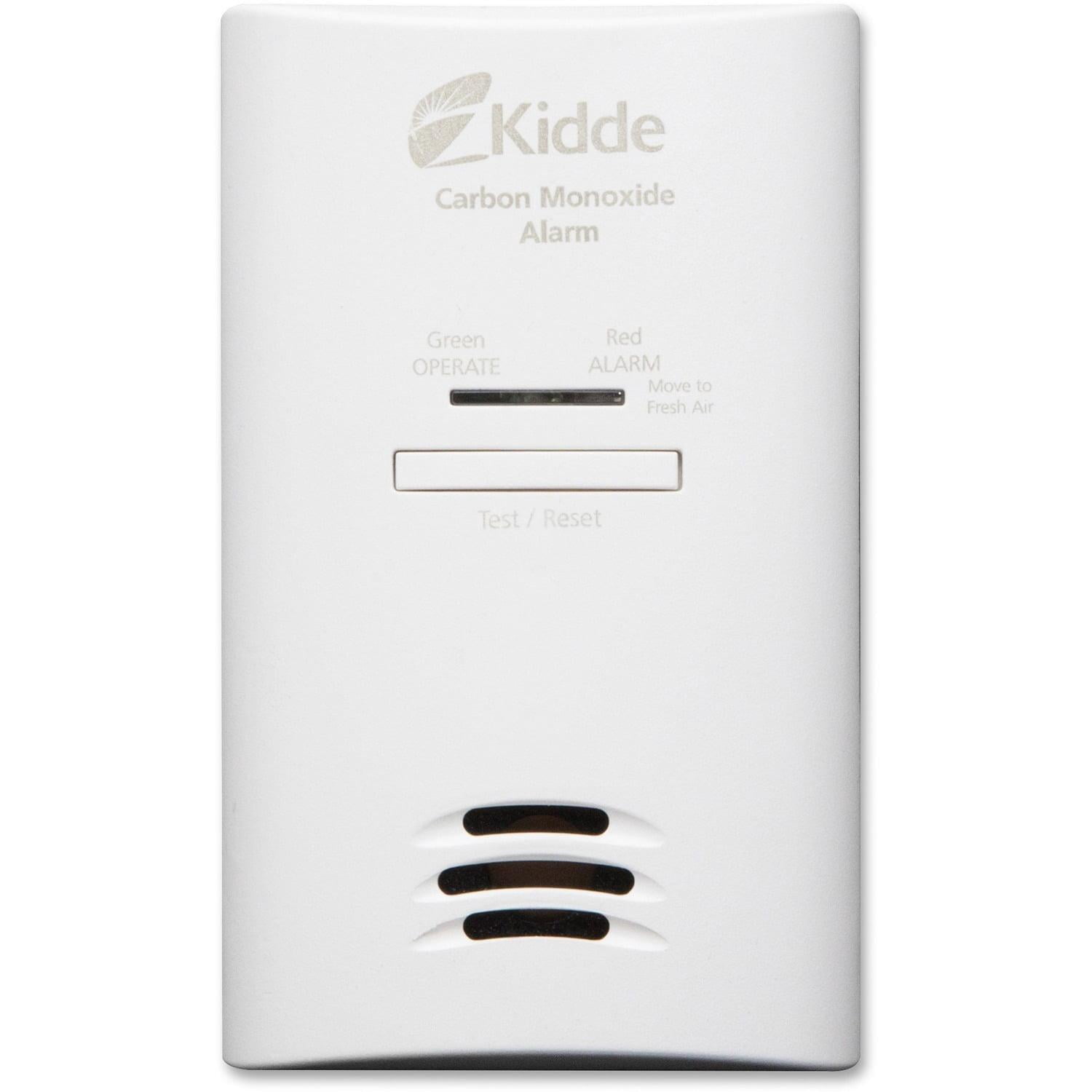 Kidde Carbon Monoxide Alarm AC Powered, Plug-In with Battery Backup KN ...