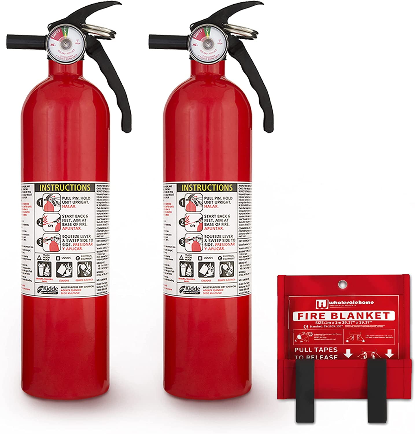 Kidde FA110 Multi Purpose Fire Extinguishers for The House and Boat ...