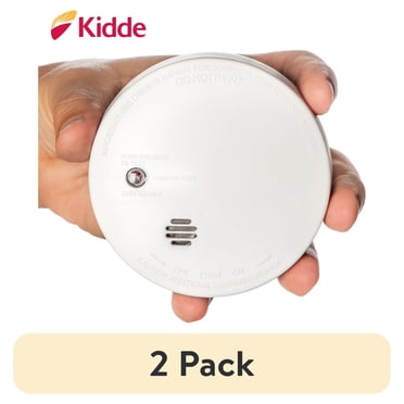 Kidde Hardwired Photoelectric Smoke Detector Alarm, 10-Year Lithium ...