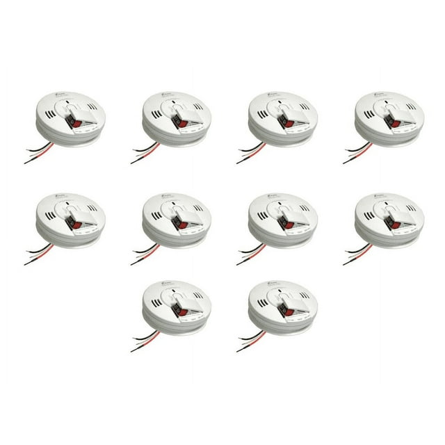 Kidde Firex AC Hardwired Combination Carbon Monoxide & Photoelectric ...