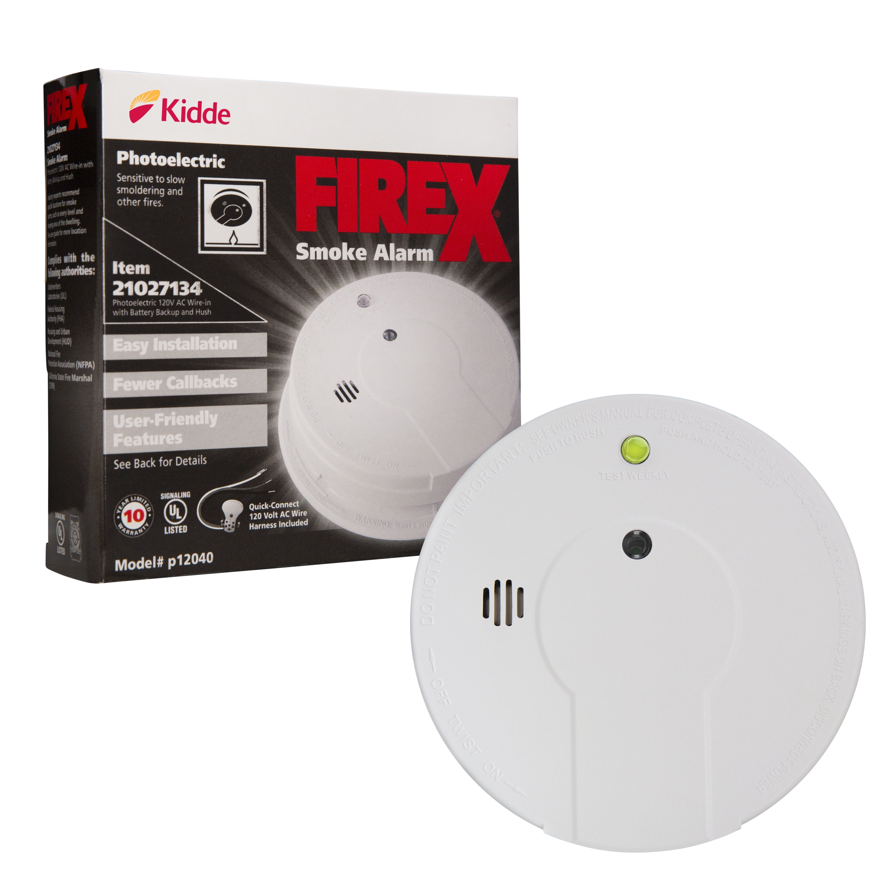 Firex Hardwire Smoke Detector
