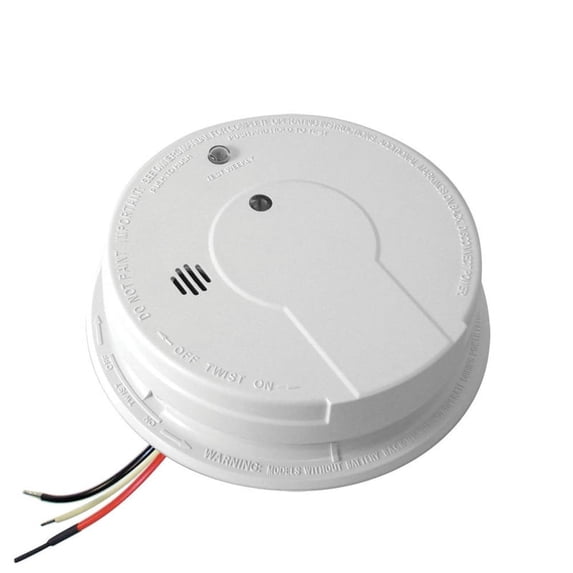 Kidde Firex Photoelectric Hardwired Smoke Alarm With Battery Back-up ...