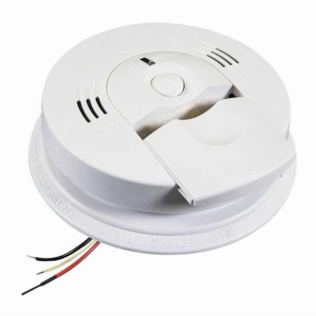 Kidde Fire & Smoke Alarm with Carbon Monoxide Alert, Model KN-COSM-IBA ...