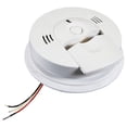 Kidde Hardwired Combination Carbon Monoxide & Smoke Alarm, 120V AC / AA ...