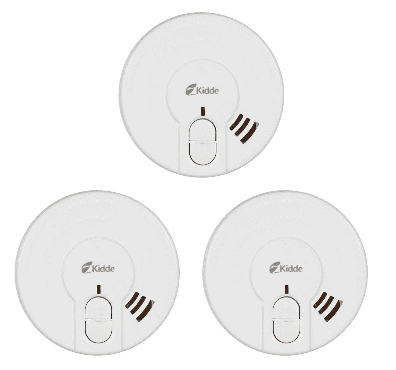 Kidde Photoelectric Smoke Detector P9040, Battery Powered, Value Pack ...