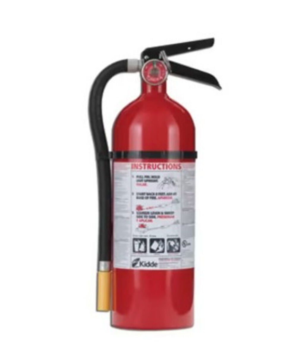 Kidde Pro KID21032142 5 lbs ABC Fire Extinguisher with Wall Hook ...