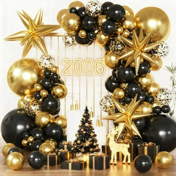 Graduation Party Decorations Set Including Balloon Flags Foil Latex ...