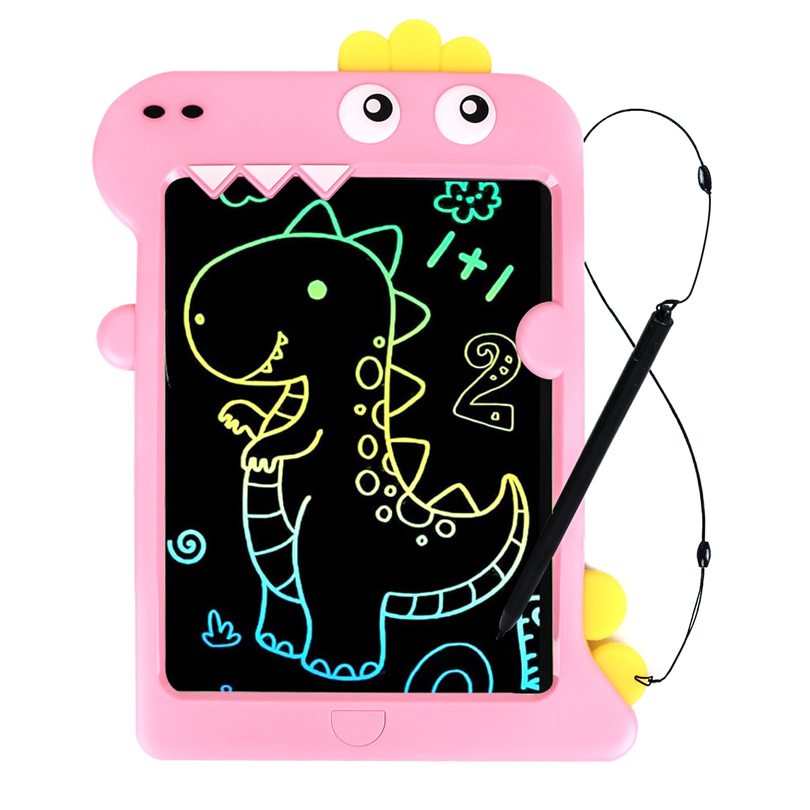 KiddiTouch LCD Writting Tablet for Kids 10 Inch Dinosaur Erasable ...