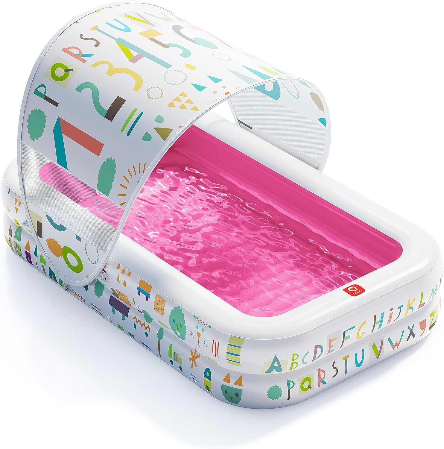 Kiddie Pool – 65" x 39" Inflatable Pool for Kids & Toddlers, Ball Pit ...