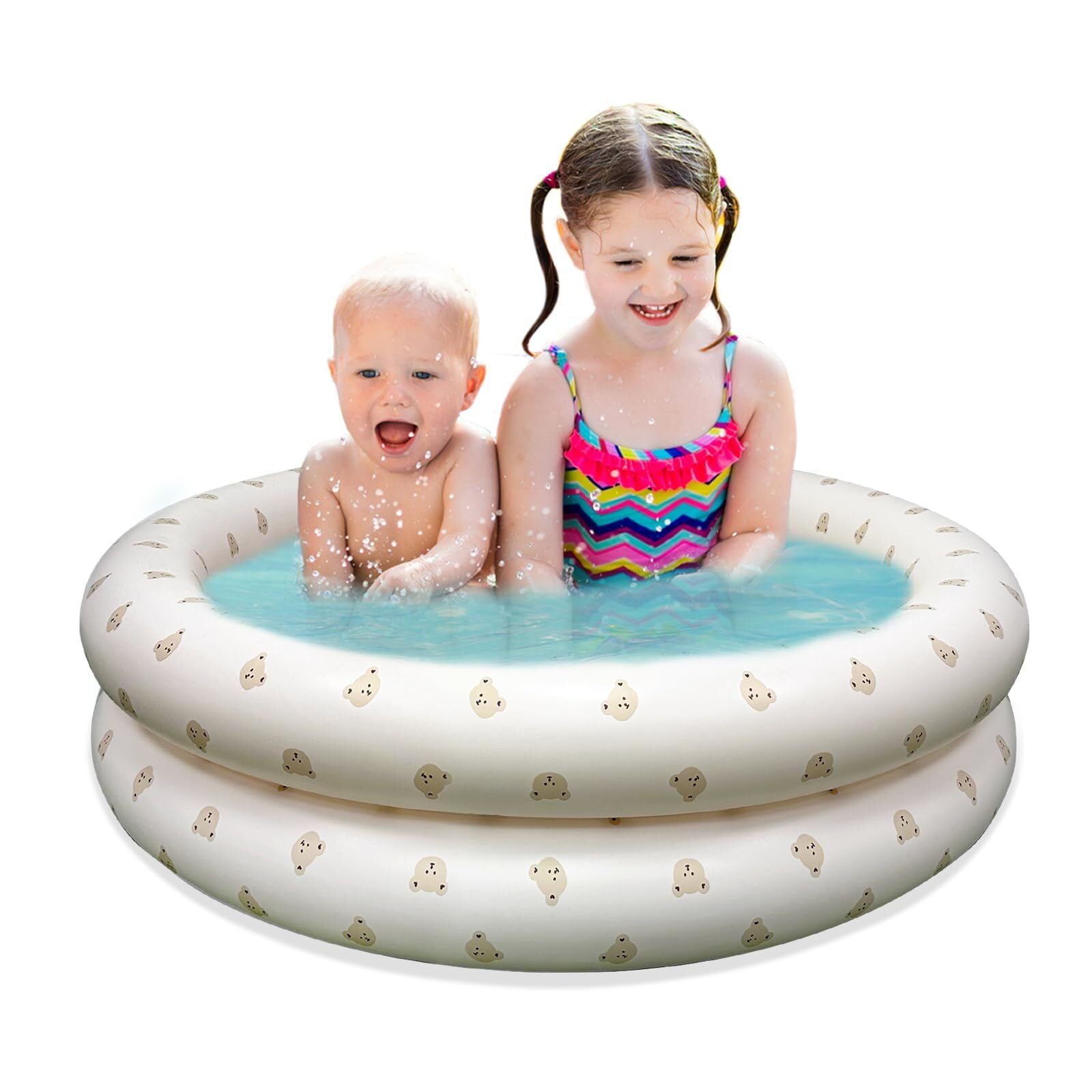 RoamReady Kiddie Pool, Portable Balls Pit for Toddlers, Inflatable ...