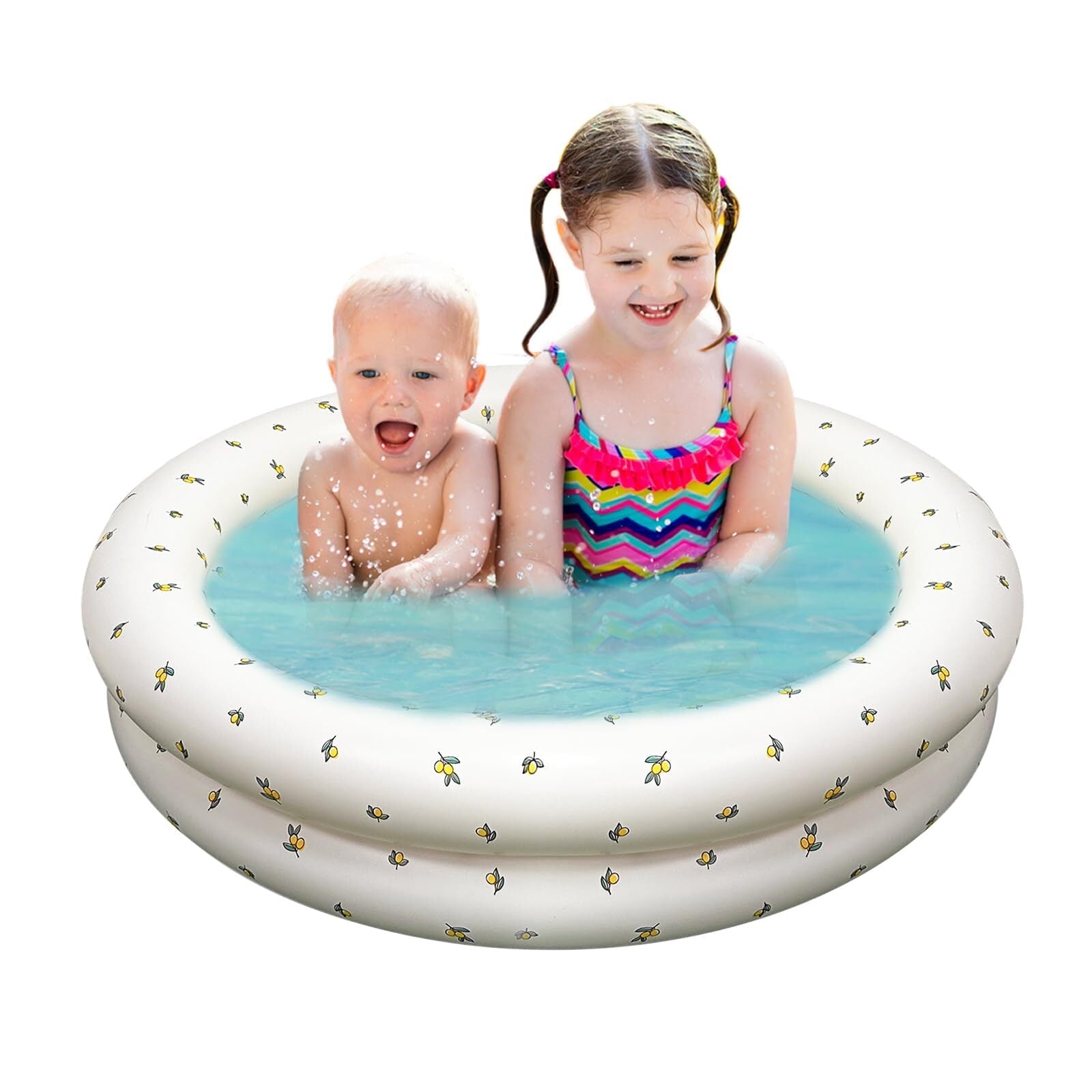 Kiddie Pool, Portable Balls Pit for Toddlers, Inflatable Swimming Pools ...