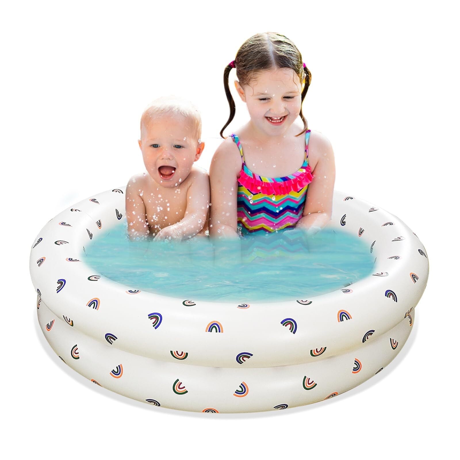 RoamReady Kiddie Pool, Portable Balls Pit for Toddlers, Inflatable ...