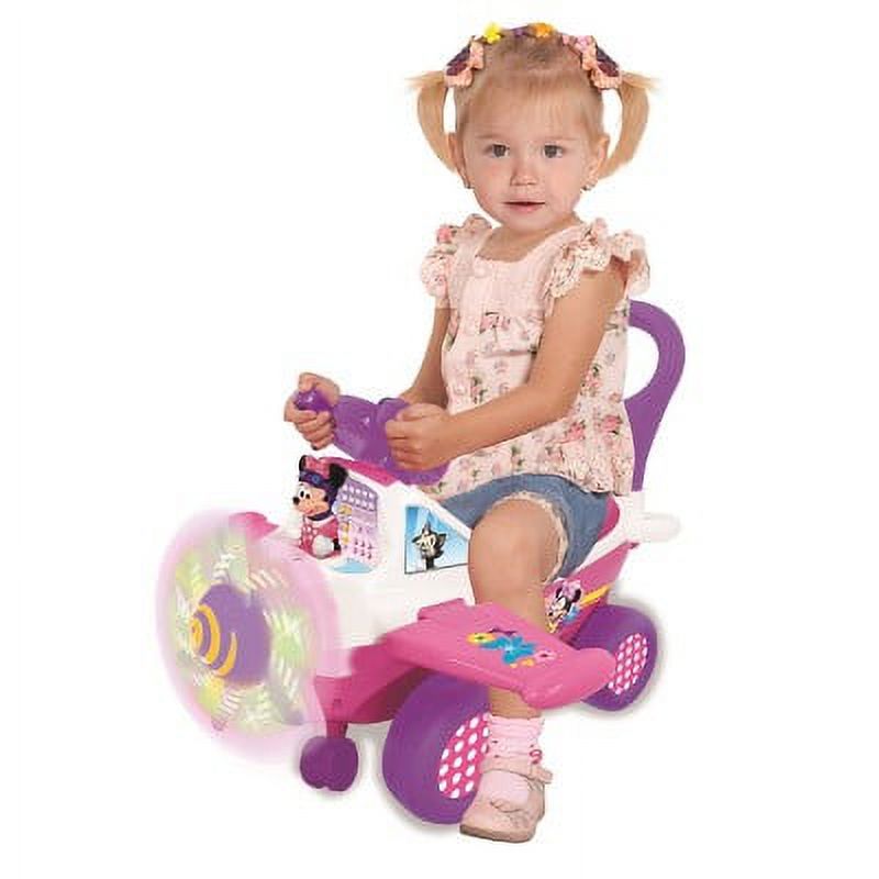 Kiddieland Disney Minnie Activity Plane Ride-On - Walmart.com