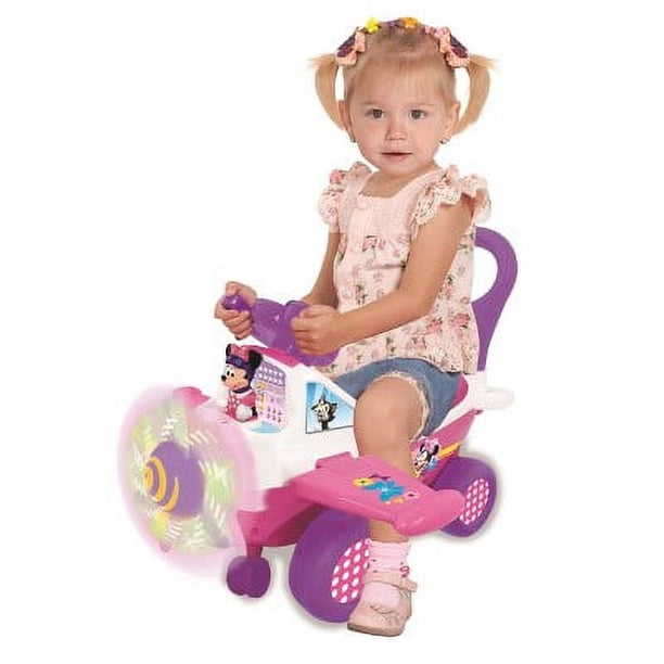 Kiddieland Disney Minnie Activity Plane Ride-On - Walmart.com