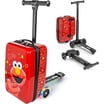 Kiddietotes 4-in-1 Kids Scooter Luggage – Detachable Ride-On Suitcase ...