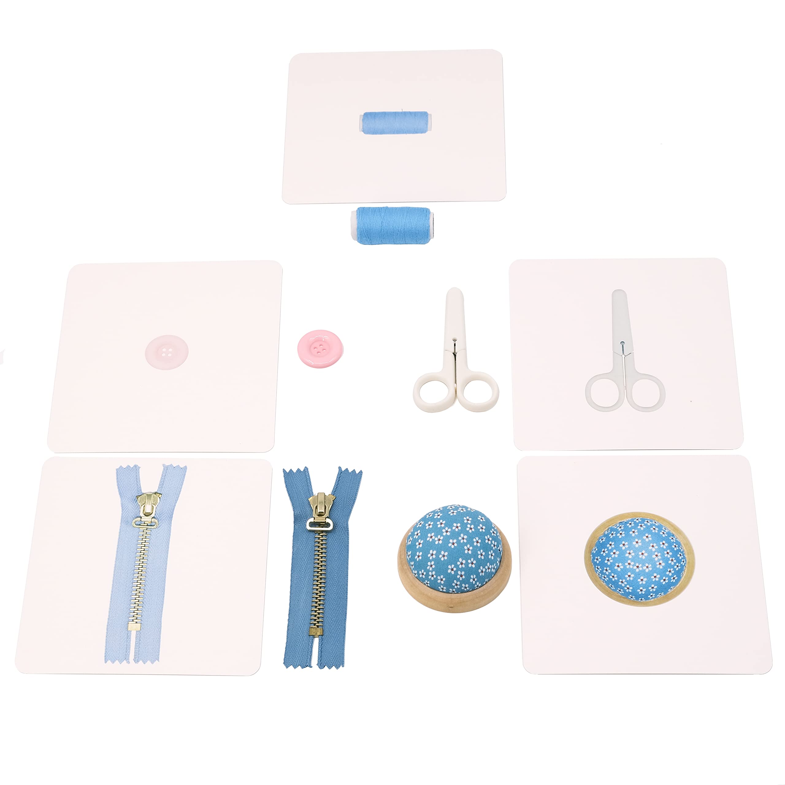 Kiddison Montessori Language Materials STF9 Objects with Identical ...