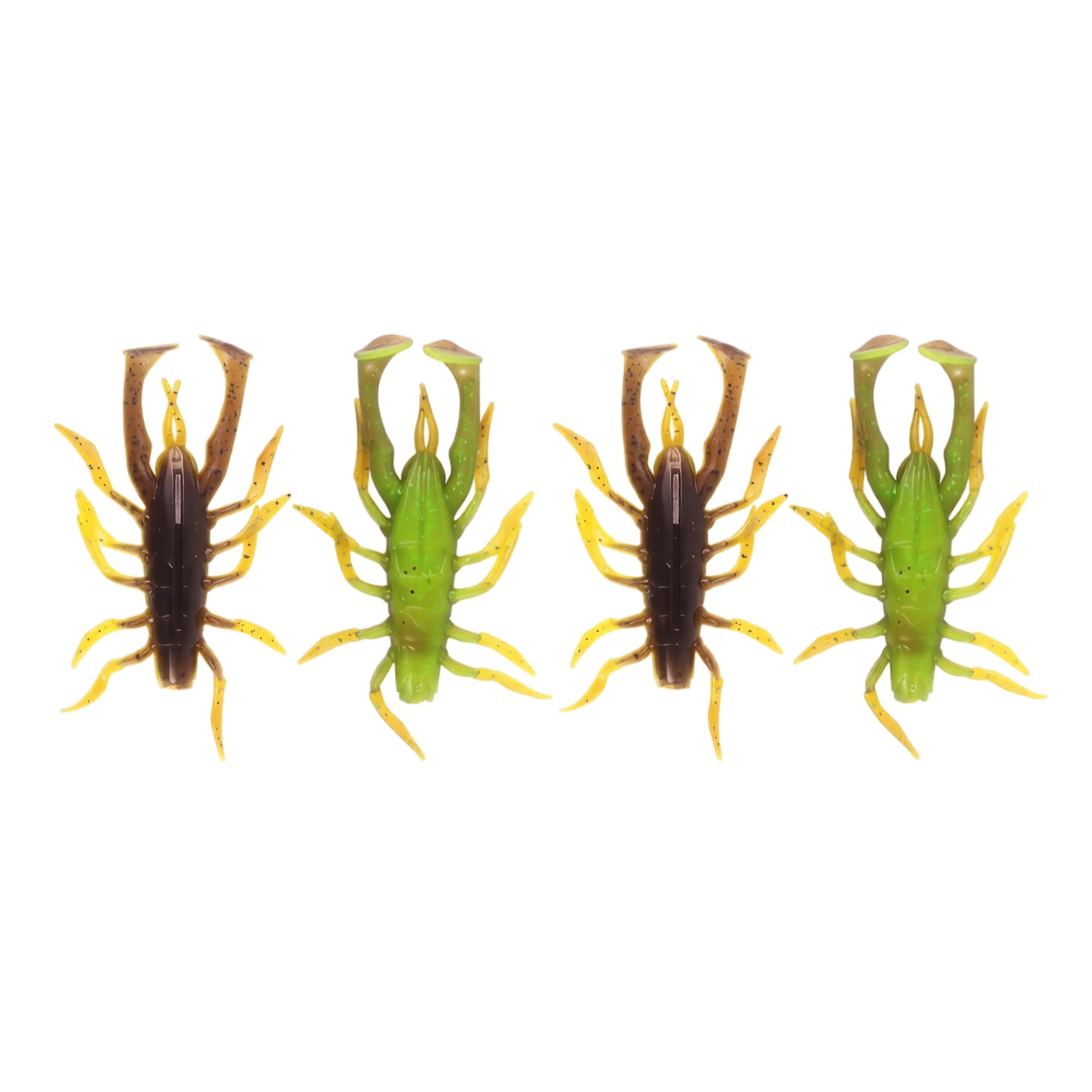 Kiddiway Bass Lures Salt Infused Soft Plastic - High Density Sinking ...