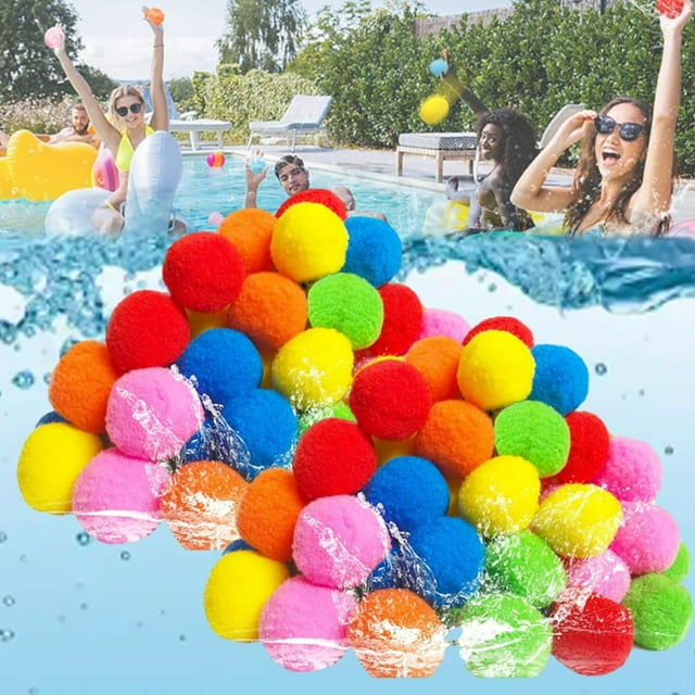 Kiddospace Reusable Water Sponge Balls, 2025 New Water Sponge Balls ...