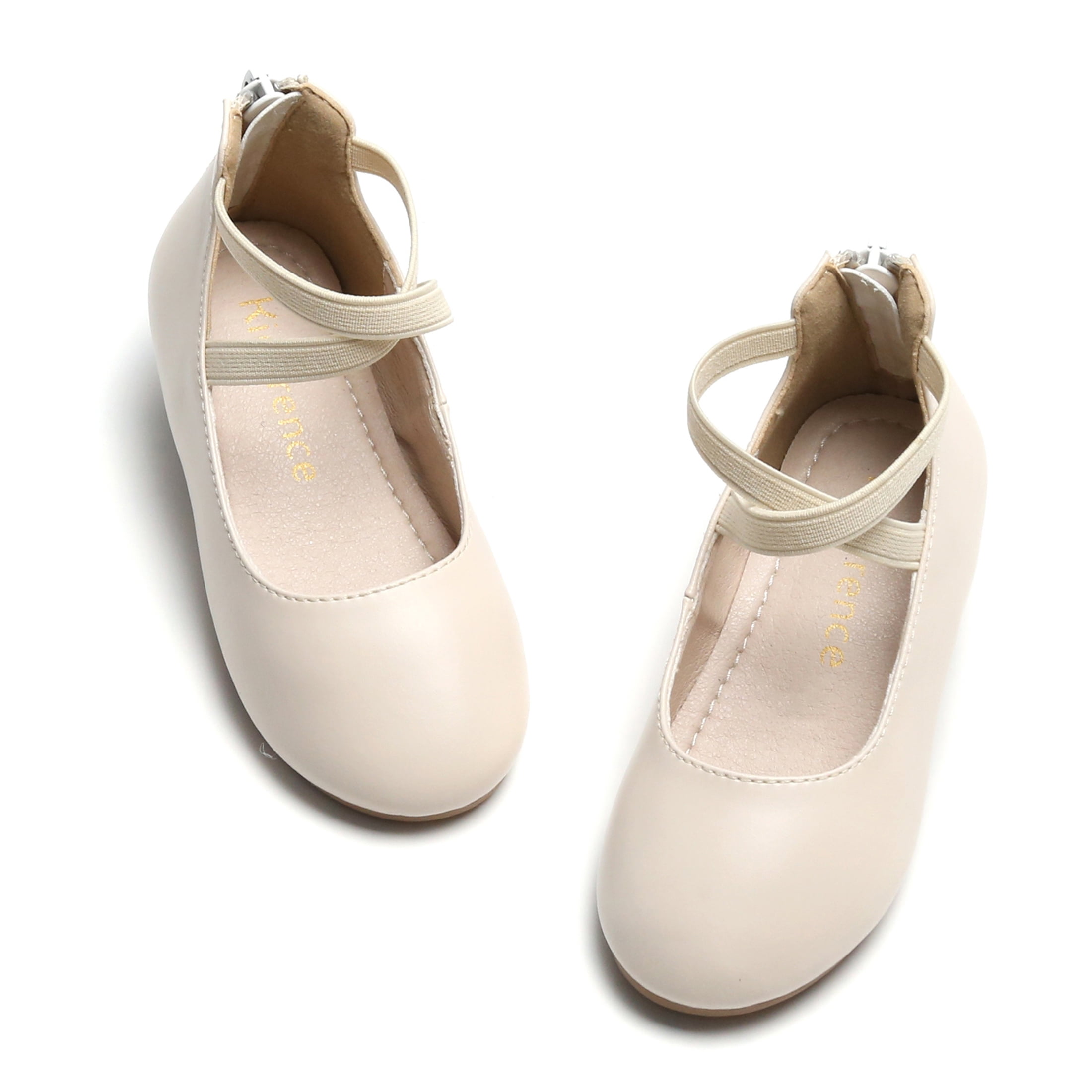 Kiderence Girls Flat Mary Jane Shoes School Party Dress Ballerina Shoe ...